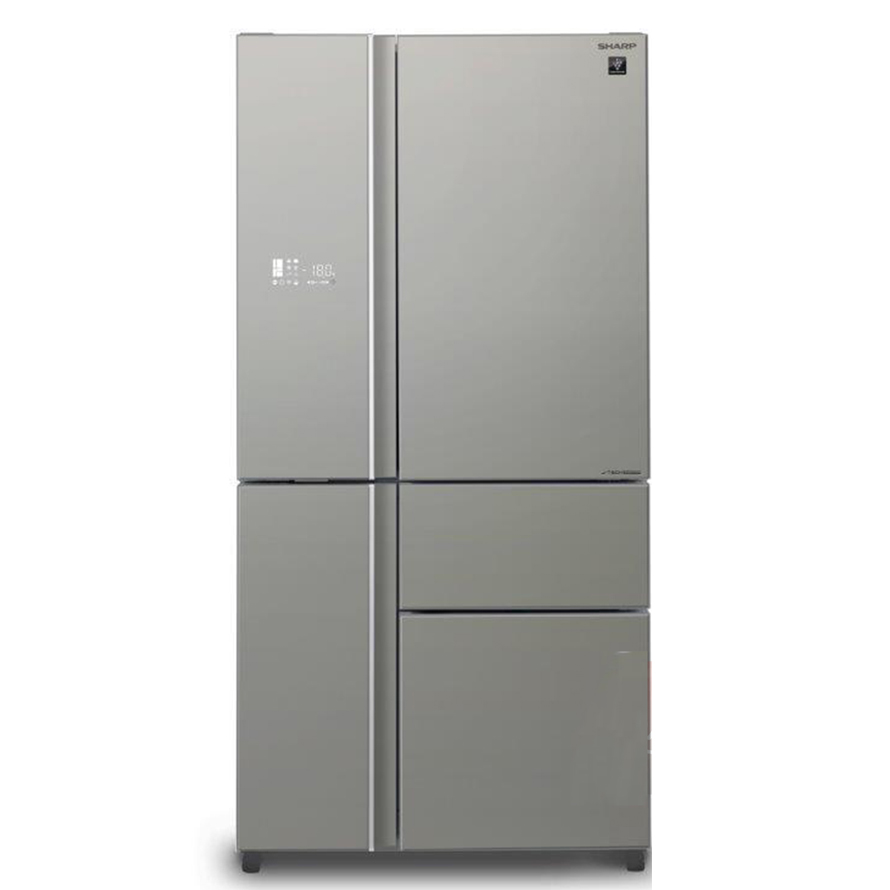 מקרר 5 דלתות 661 ליטר Sharp SJ-9733SL זכוכית כסוף שארפ | - חנות מוצרי חשמל - אלקטריק פומפה