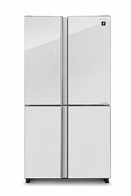מקרר 4 דלתות Sharp SJ-8590 דלתות זכוכית יבואן רשמי ראלקו | - חנות מוצרי חשמל - אלקטריק פומפה